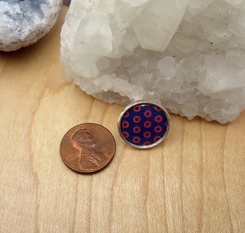Phish Button That Donate Phishman Donut Photo Blue and Red - Etsy