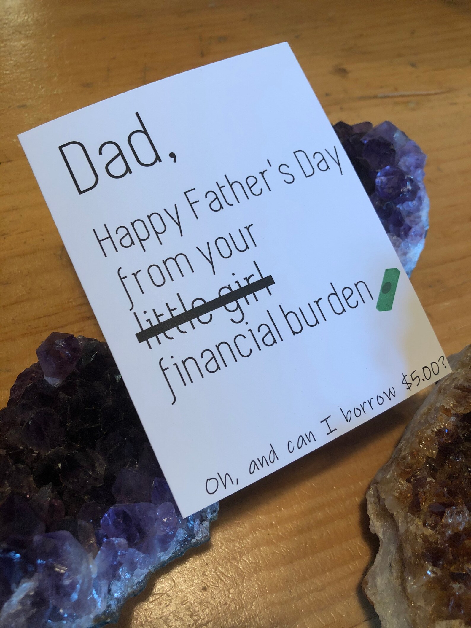 Funny Father's Day Card, Card for Him Gifts, Greeting Card, Gag Card ...
