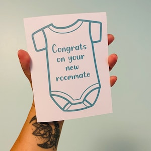 Congrats on New Baby Cards, Greeting Cards Welcome Baby, Newborn, Funny ...