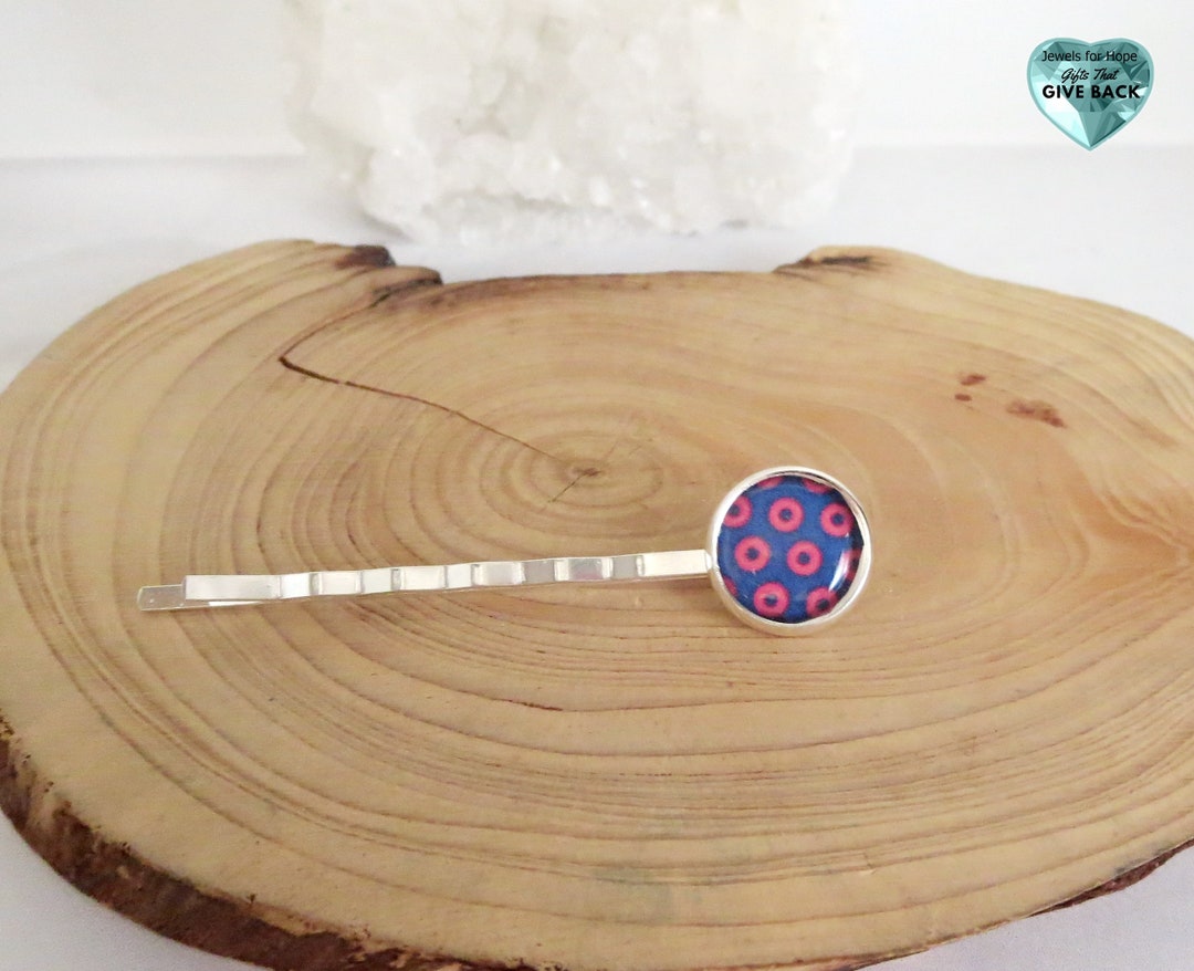 Phish Hair Clip Women's Hippy Music Fans, Small Phish Themed Bobby Pin ...