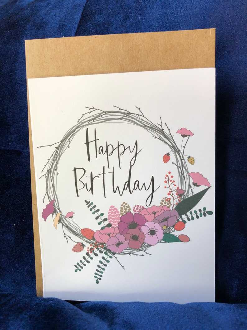 Happy Birthday Card for Women Birthday Card for Her Greeting - Etsy