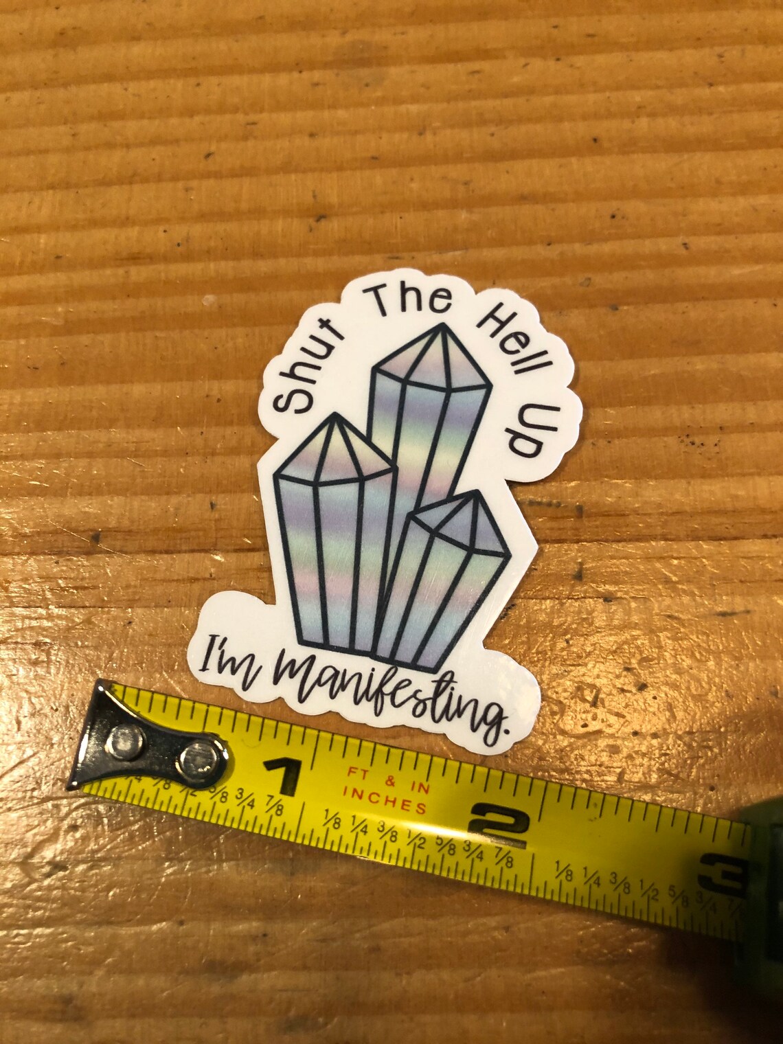 Manifestation Sticker Funny Stickers Moon Goddess Funny | Etsy