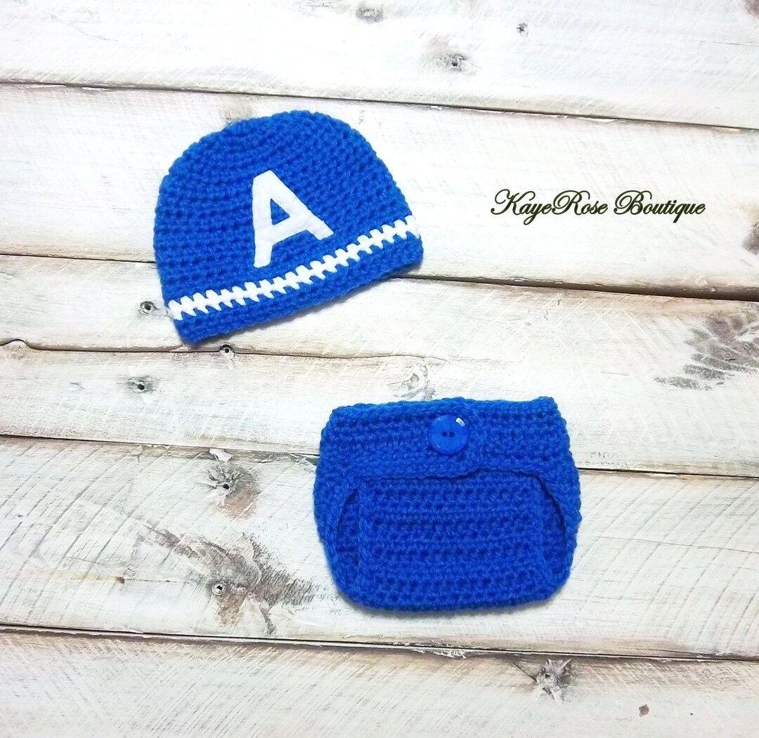 Avengers Captain America Inspired Newborn to Three Month Old Baby ...