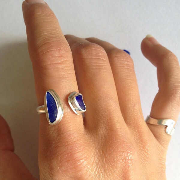 Blue Stone Ring - Etsy