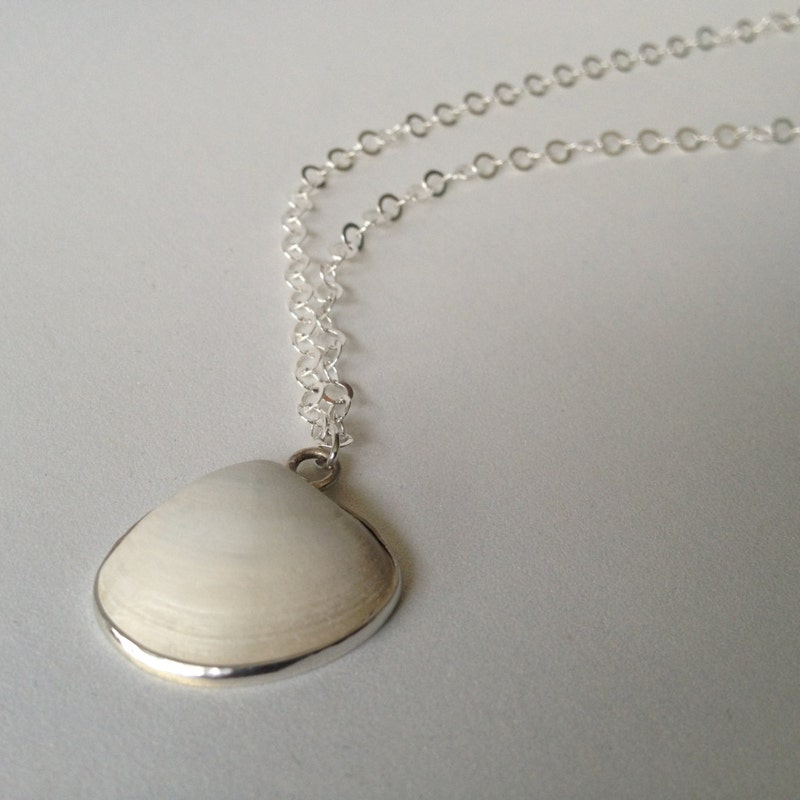 Clam Necklace - Etsy