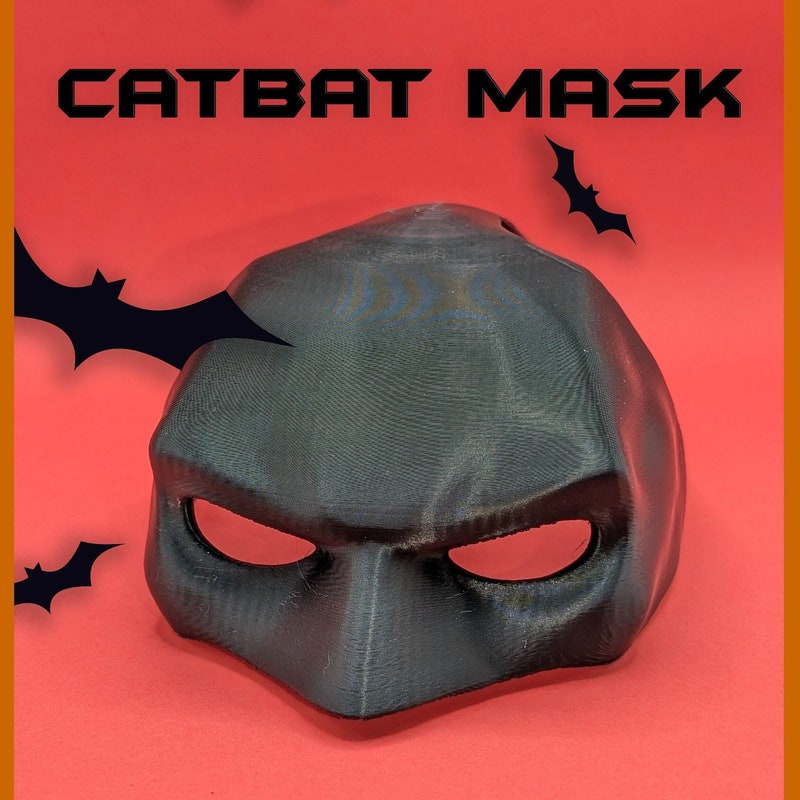 Bat Cat Mask - Etsy