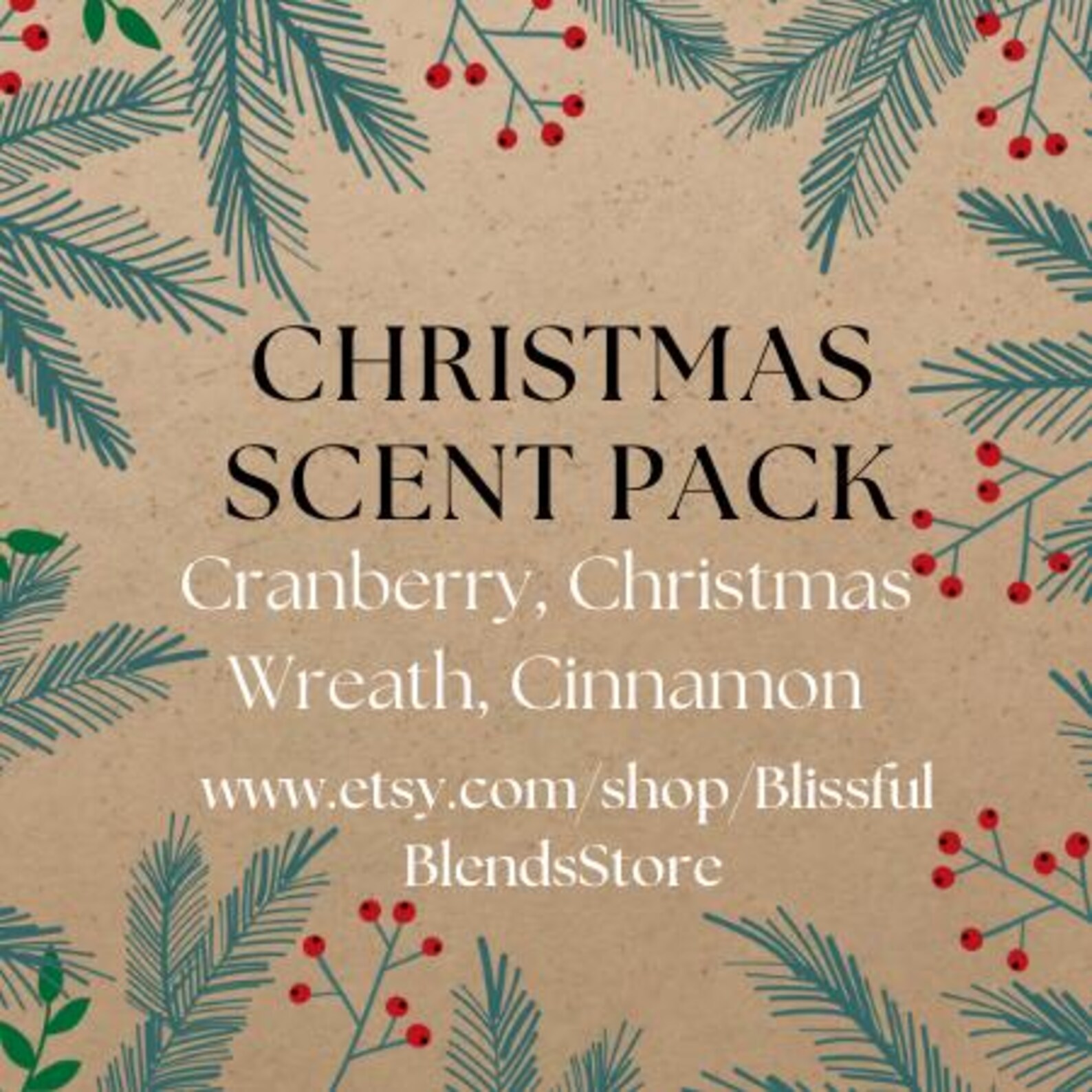 Christmas Holiday Scent Pack - Etsy