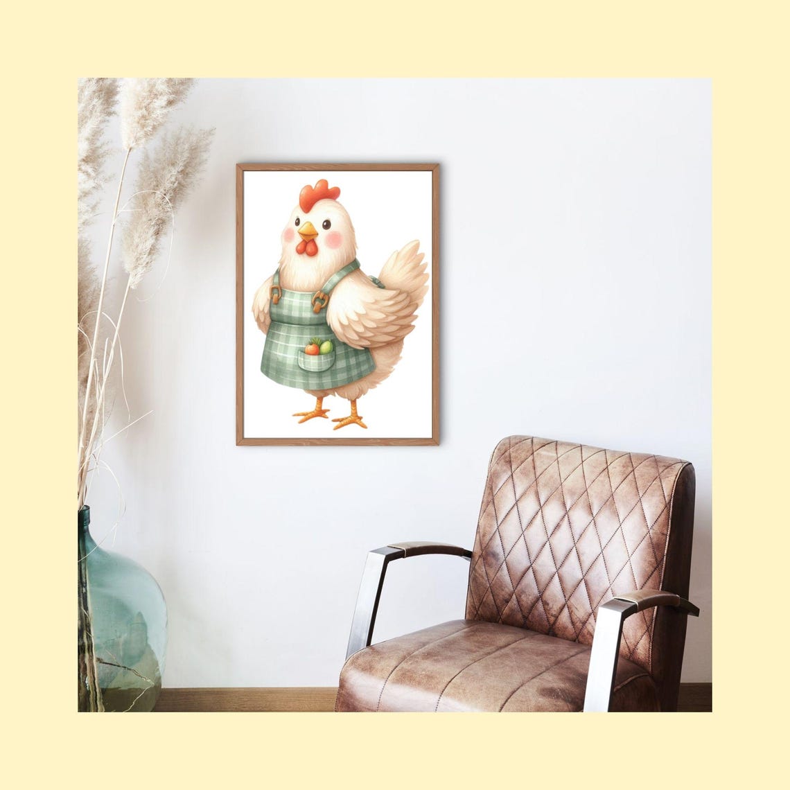 Chicken in Apron Clipart, Chicken in Apron Png, Chicken Clipart ...