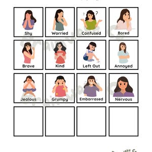 PECS Emotions - Etsy