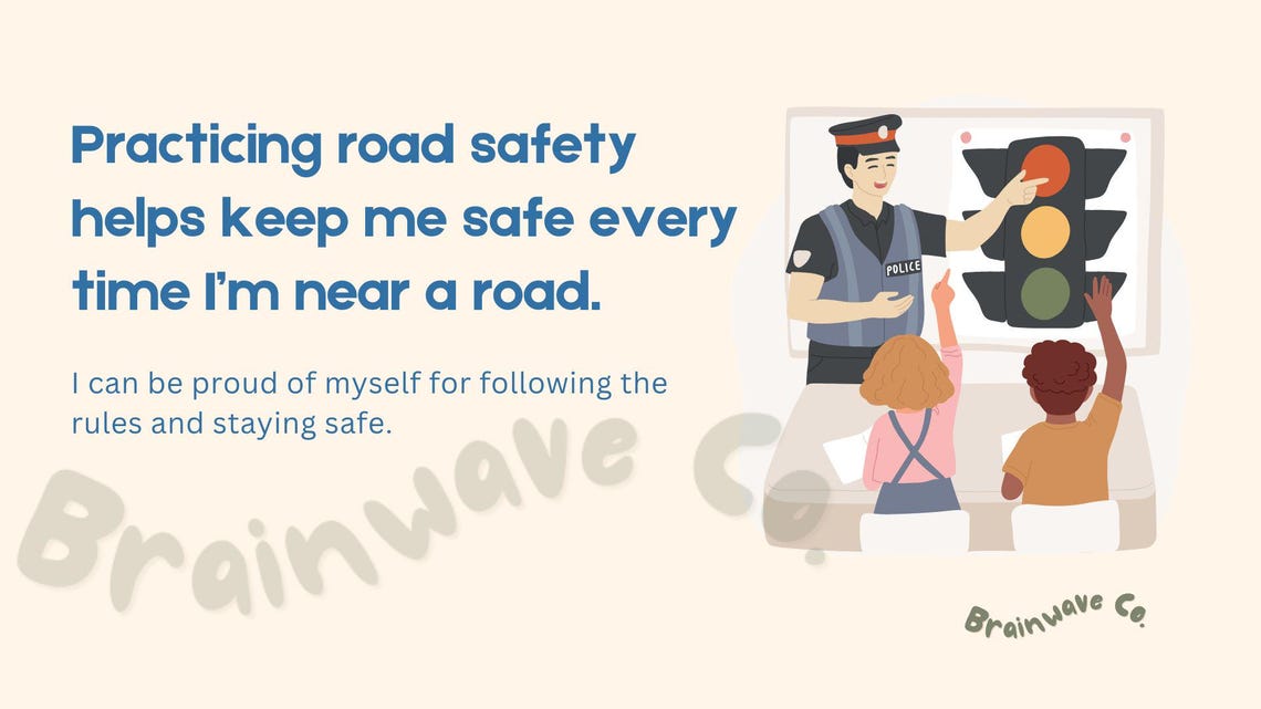 Social Story Road Safety - Etsy