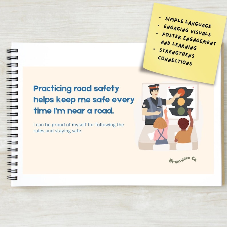 Social Story About Road Safety - Speech Therapy - Autism Nonverbal ...