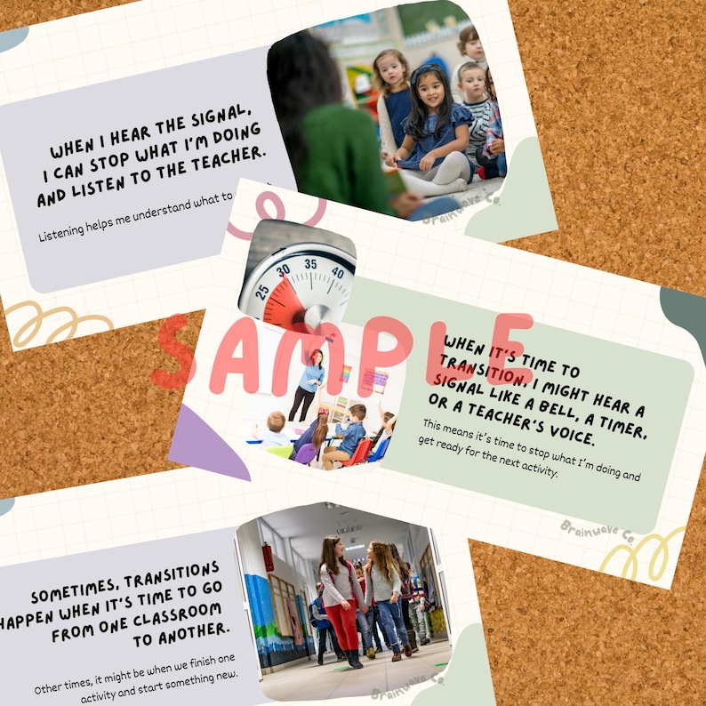 School Transitions Social Story: Visual Aids for Autism (digital ...