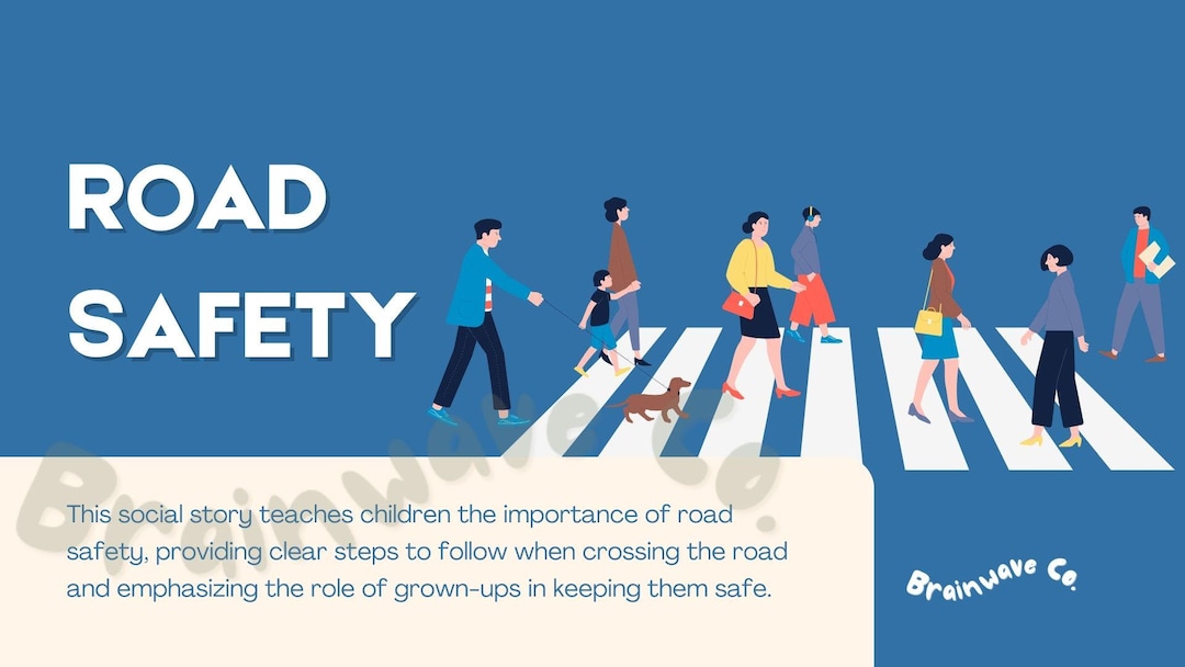Social Story Road Safety - Etsy
