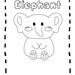 10 Pages Kawaii Animals Coloring Pages for Kids Children Boys and Girls ...
