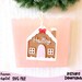 Gingerbread House SVG File, Christmas SVG, Stocking Tag SVG, Laser File ...