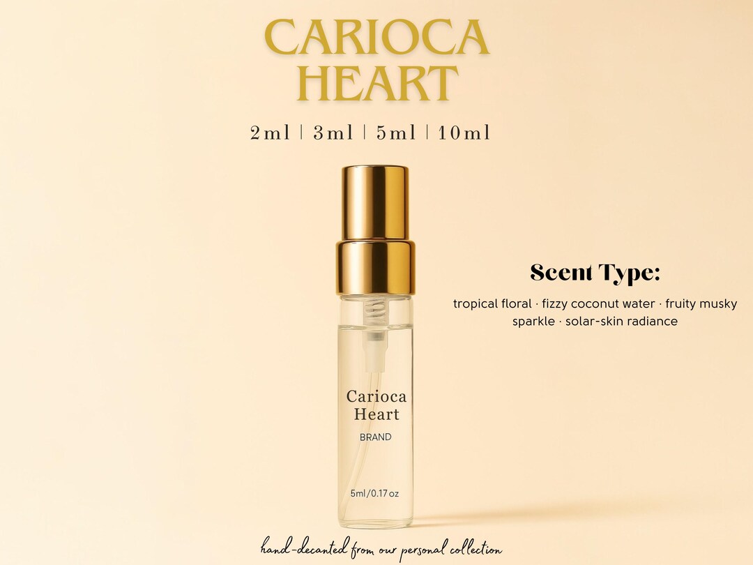 Carioca Heart Perfume Decant | Lush Tropical Citrus & Creamy Woods ...