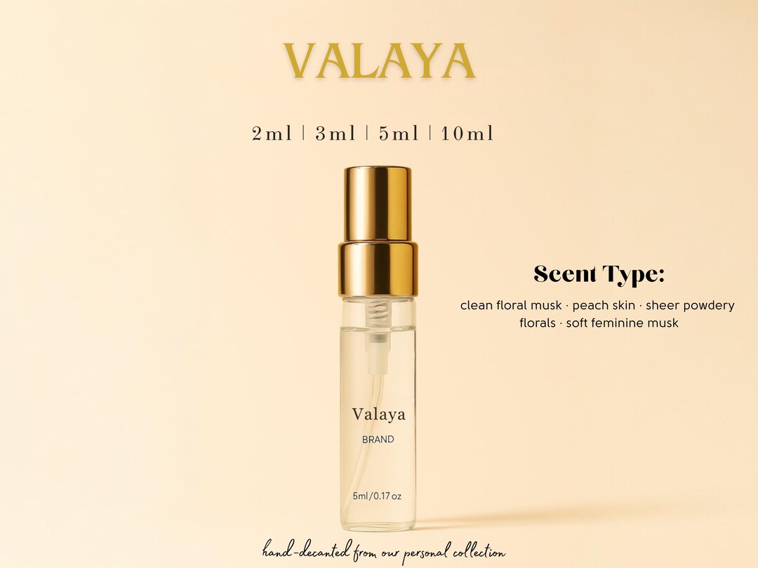 Valaya Decant Sample | Clean Floral Musk Perfume Decant | Radiant ...
