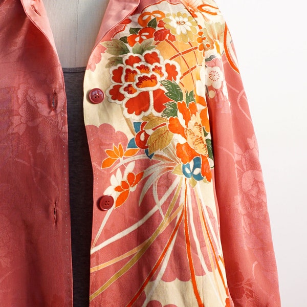 Upcycled Kimono - Etsy