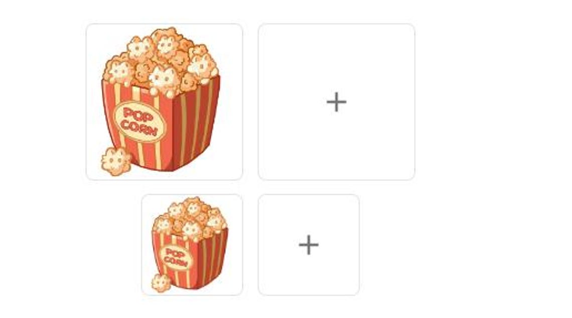 Kawaii Kitty Popcorn Twitch Emote (instant Download) - Etsy