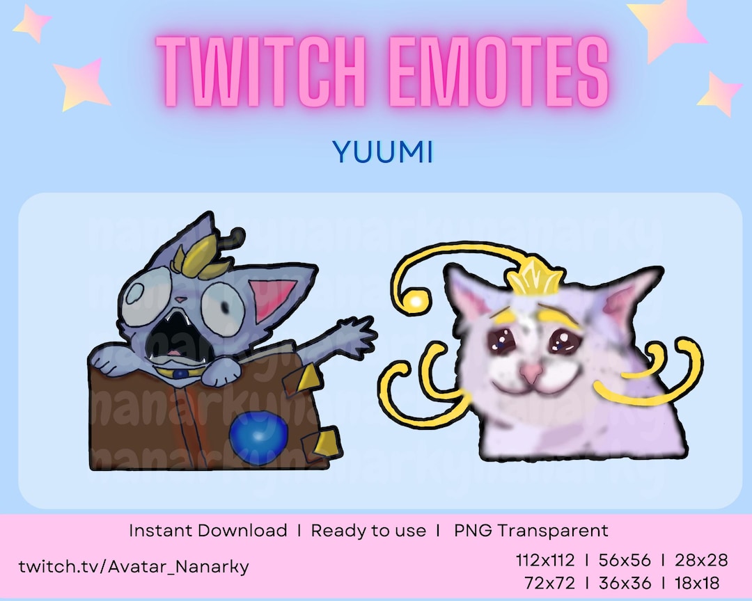 Yuumi League of Legends Meme Twitch Emote, Instant Download for Twitch & Discord - Etsy