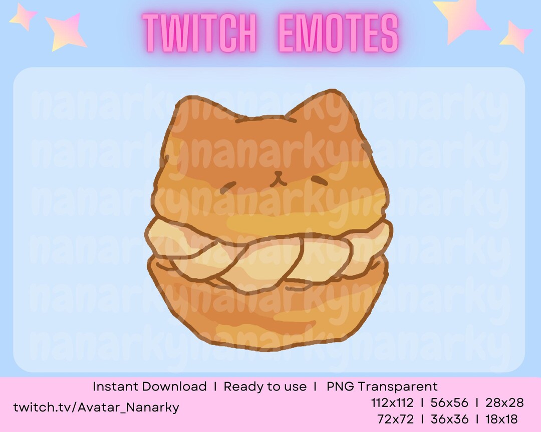 Cat Pastry Art - Adorable Kawaii Illustration of Sweet Pastry Animals ...