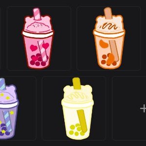 Adorable Boba Tea Emotes and Badges for Twitch, Discord, and More ...