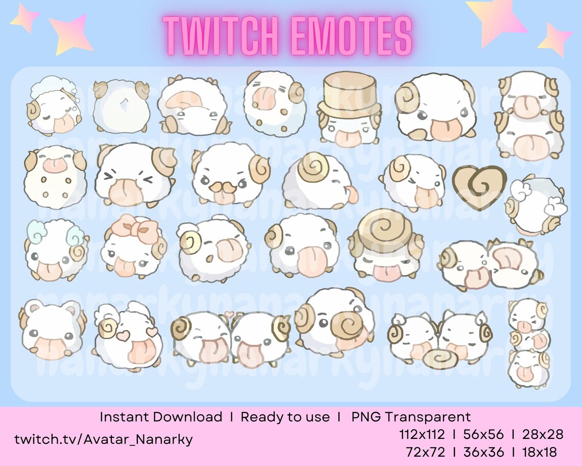Cute Poro League of Legends Emote | Poro Emoji for Twitch, Discord ...