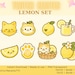 Kawaii Lemon Emotes Pack – Cute Twitch, Discord & Youtube Emoji Set ...