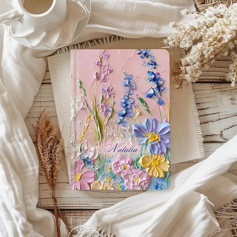 Pink Pastel Floral Journal, Pretty Floral Diary Creative Writing ...