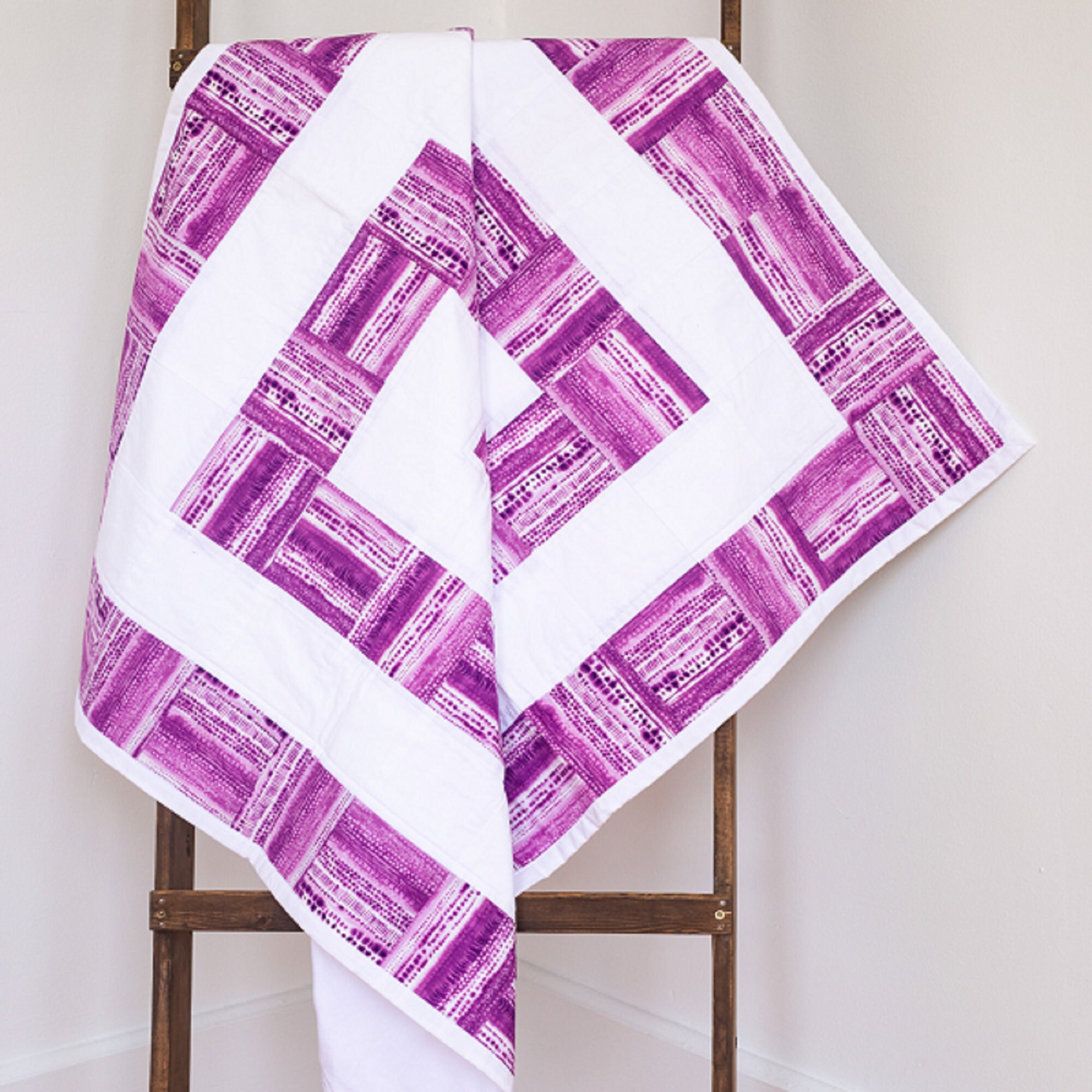 Corkscrew Modern Quilt Pattern PDF Quilt Patterns for | Etsy