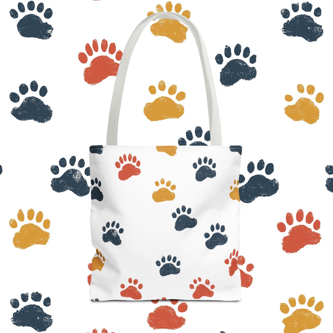 Dog Print Tote Bag Pet Bag Tote Bag AOP - Etsy