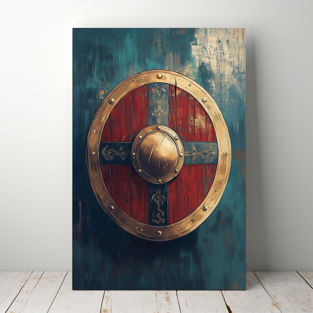 Shield, Epic Dnd Weapons Digital Download Poster | D&d-inspired Armory ...
