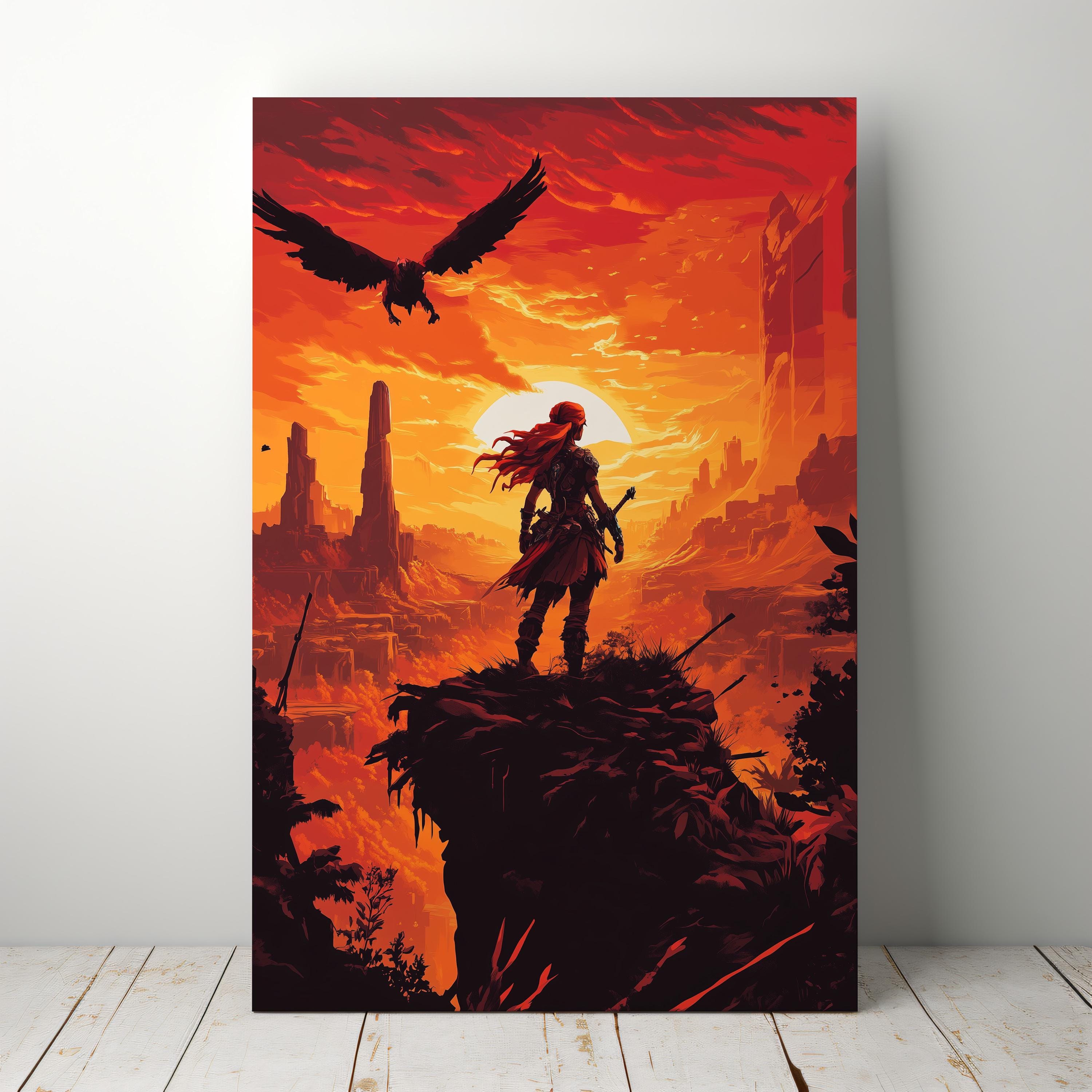 Horizon Zero Dawn Digital Download Poster, Beautiful Game-inspired Art ...