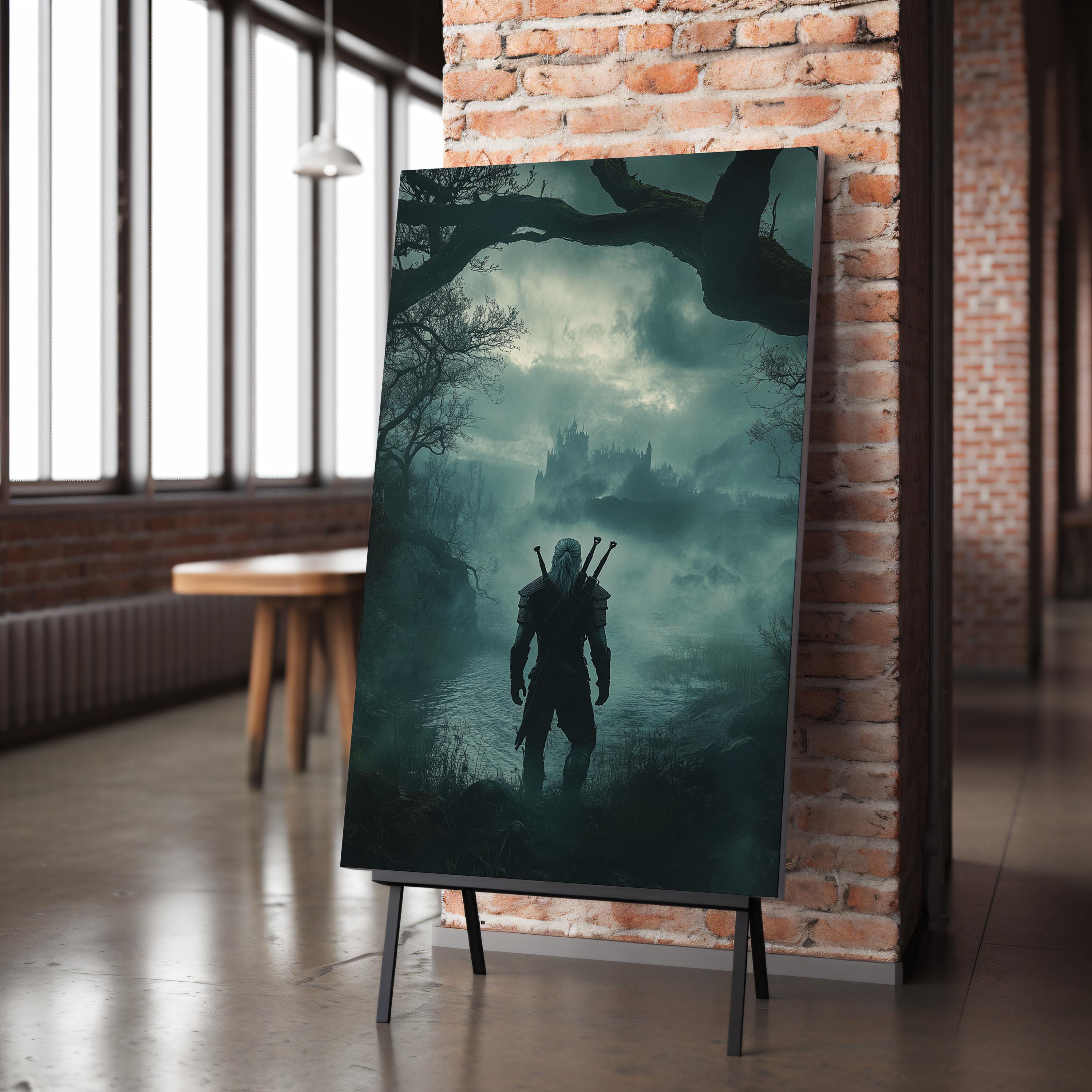 The Witcher Poster Vibrant, Gaming Posters, Ideal Decor for Gamer Rooms ...