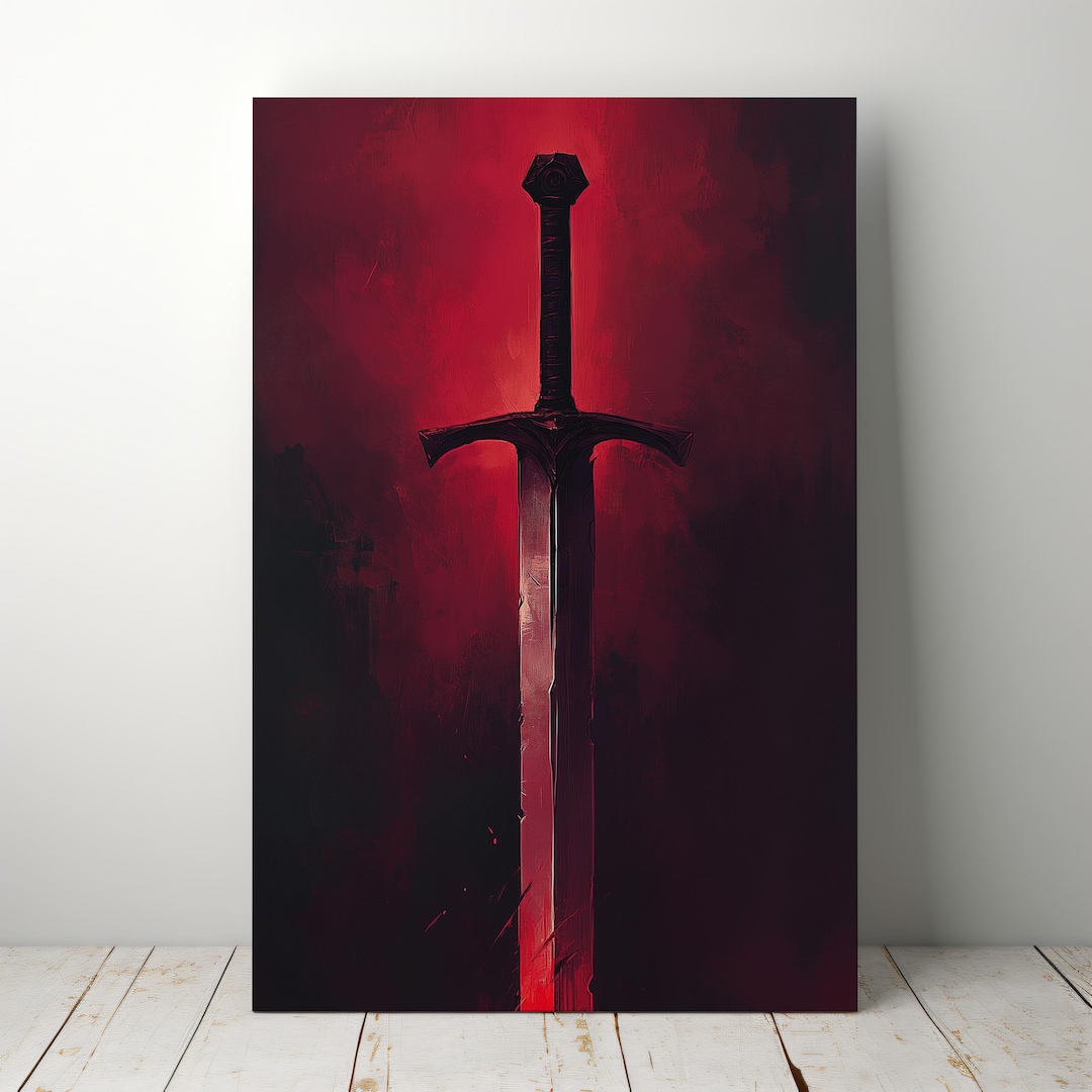 Greatsword, Epic Dnd Weapons Digital Download Poster | D&d-inspired ...