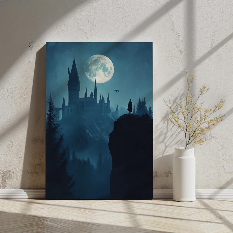 Harry Potter Bundle Digital Art Posters, Magical Hogwarts Wall Decor ...