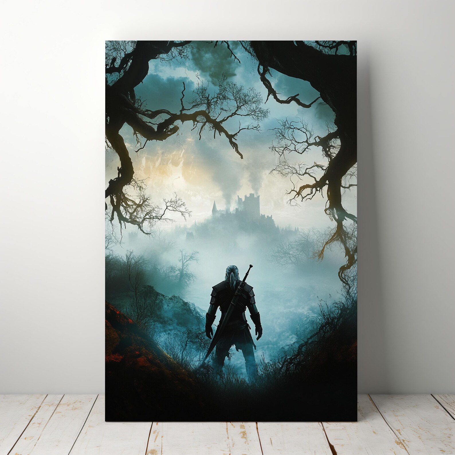 The Witcher Poster- Vibrant, Gaming Posters, Ideal Decor for Gamer ...