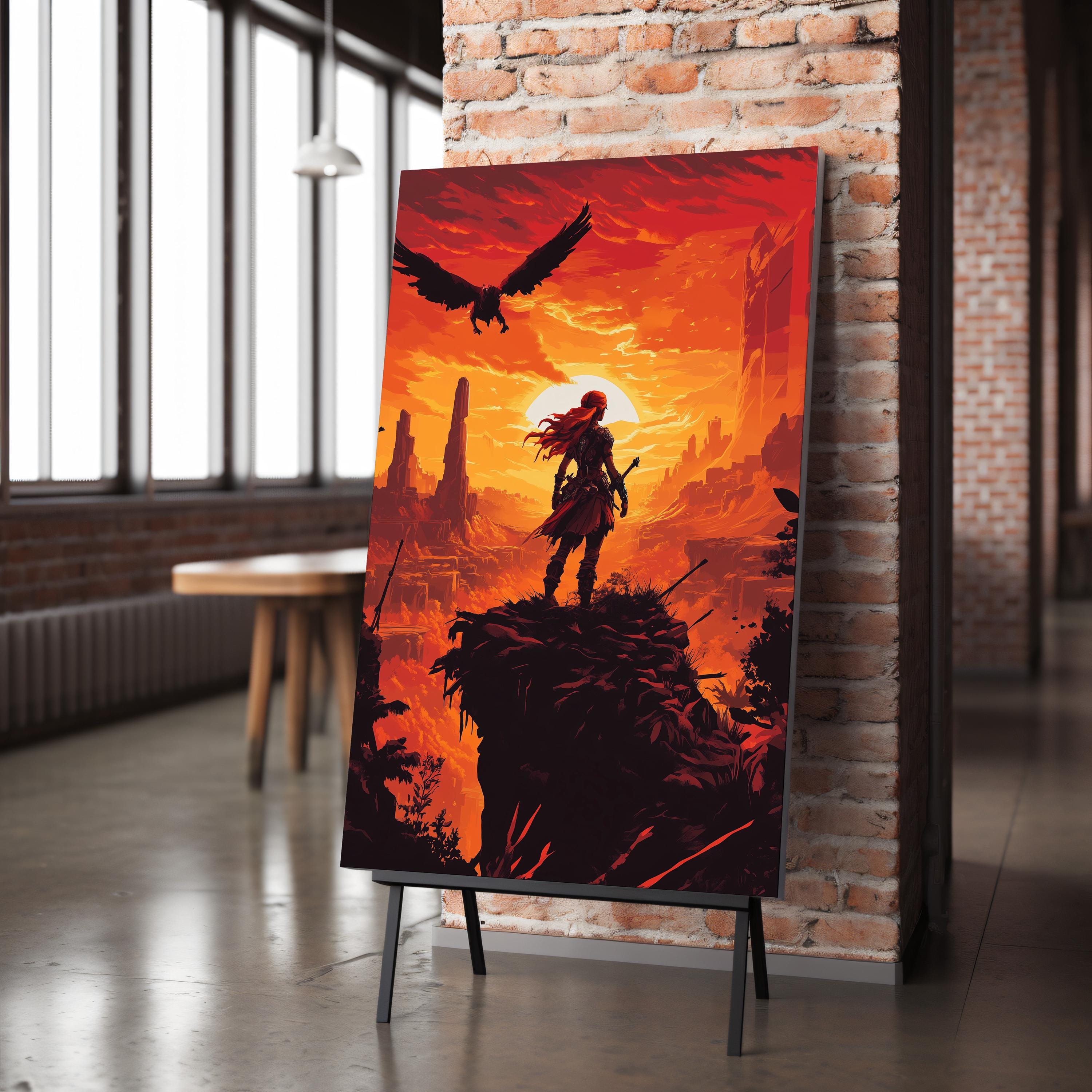Horizon Zero Dawn Digital Download Poster, Beautiful Game-inspired Art ...