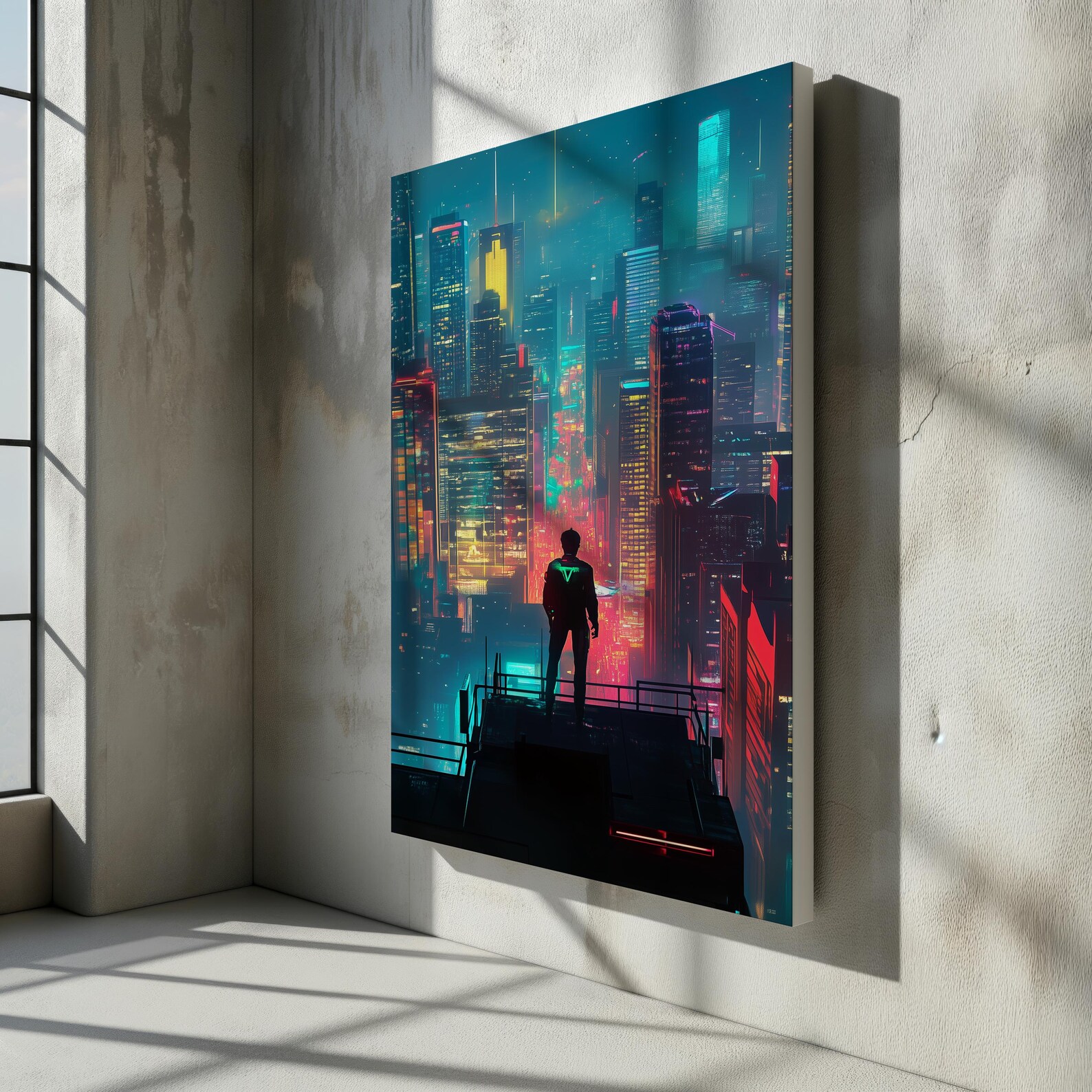 Cyberpunk 2077 Poster – Futuristic Cityscape Gaming Print (digital ...