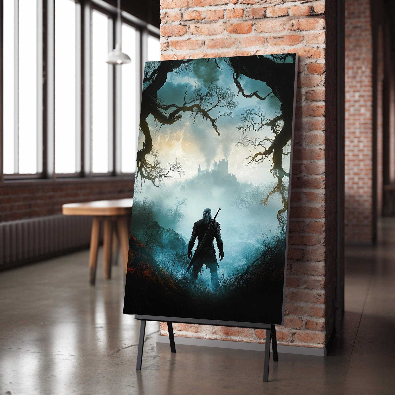 The Witcher Poster- Vibrant, Gaming Posters, Ideal Decor for Gamer ...