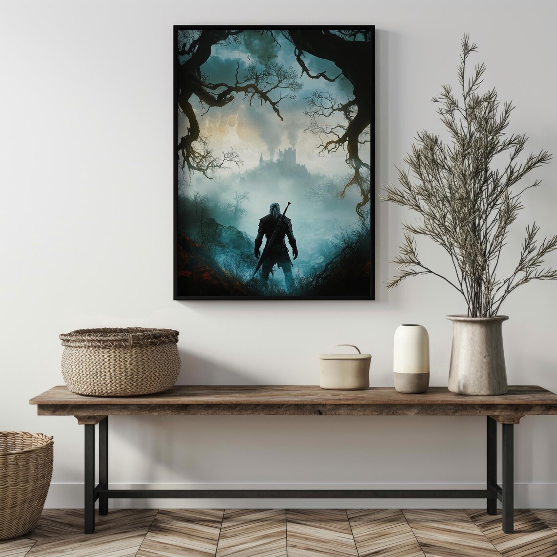 The Witcher Poster- Vibrant, Gaming Posters, Ideal Decor for Gamer ...