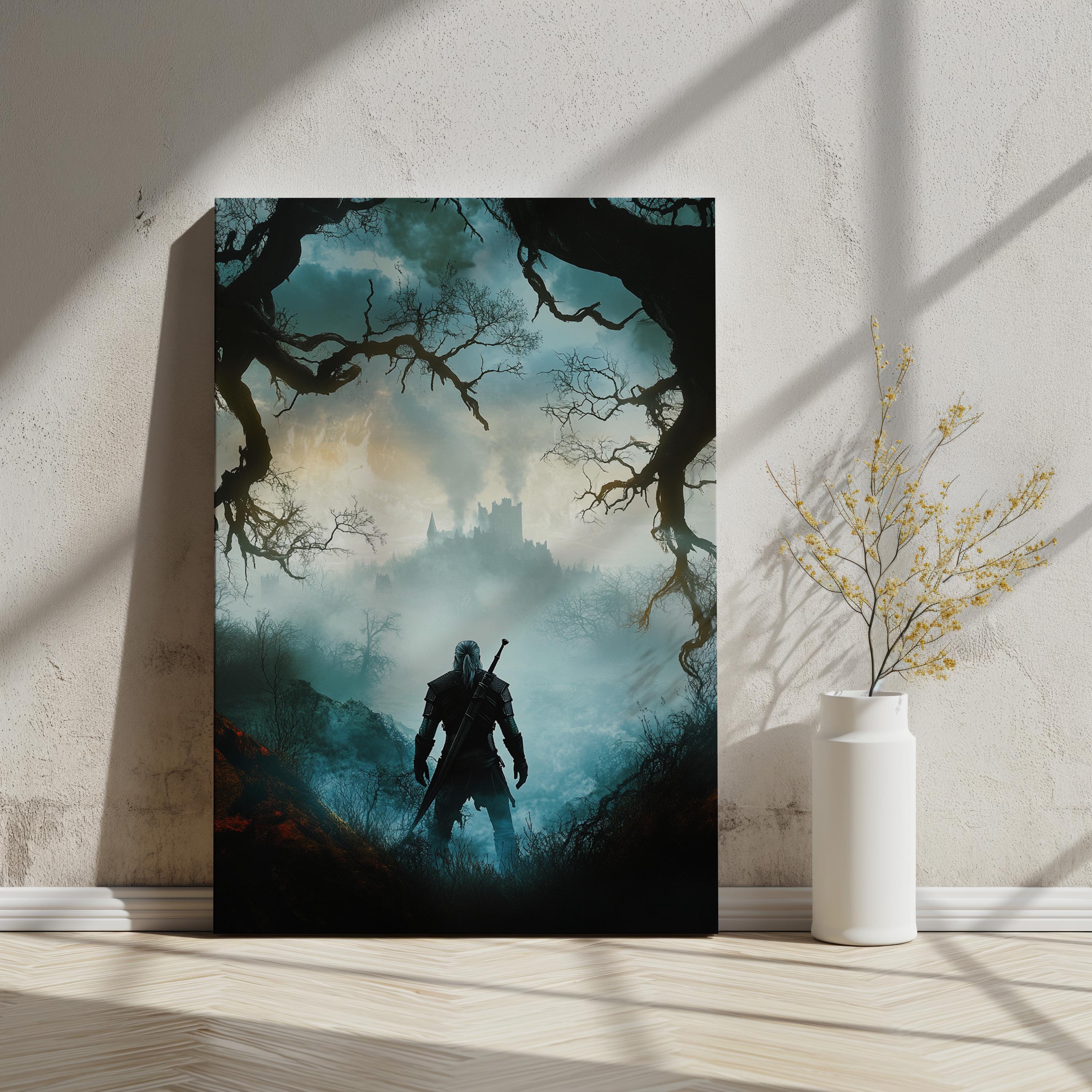 The Witcher Poster- Vibrant, Gaming Posters, Ideal Decor for Gamer ...