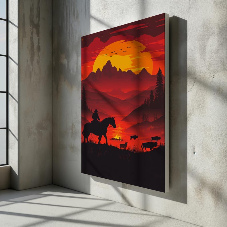 Póster de Red Dead Redemption 2, hermosa impresión gráfica de RDR2 para ...