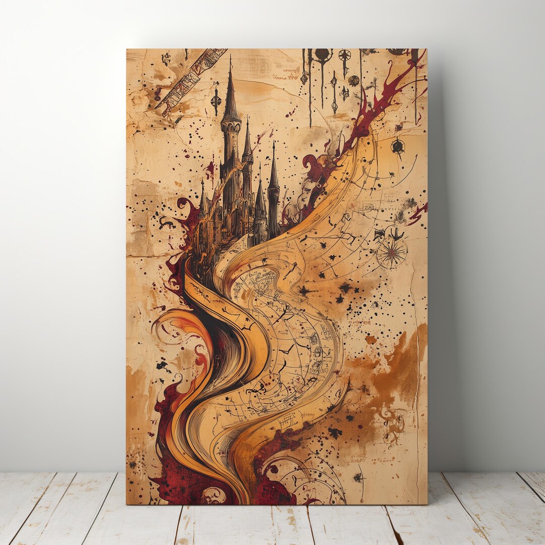 Harry Potter Bundle Digital Art Posters, Magical Hogwarts Wall Decor ...