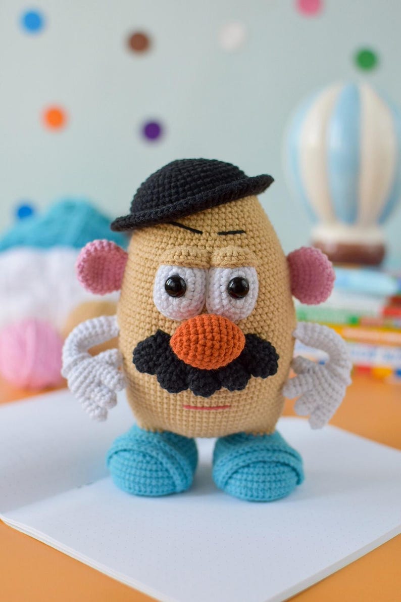 Crochet Mr. and Mrs. Potato Amigurumi Pattern (PDF) - Etsy