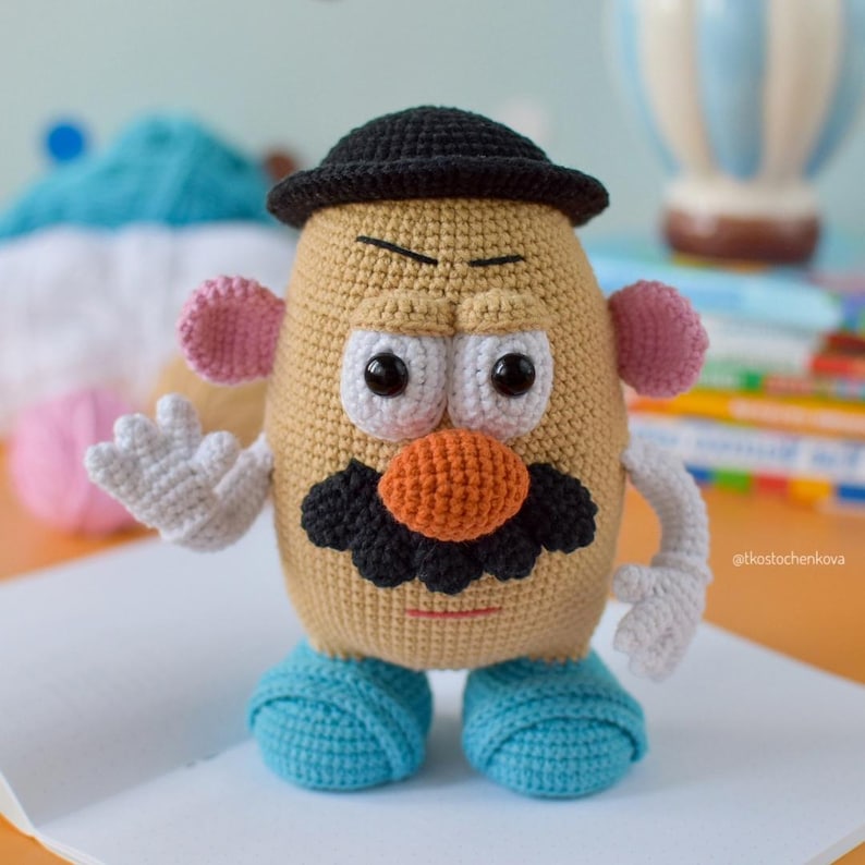 Crochet Mr. and Mrs. Potato Amigurumi Pattern (PDF) - Etsy