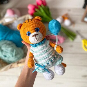 Crochet PATTERN PDF Amigurumi Sweet Little Tigers - Etsy