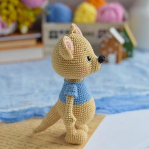 Crochet PATTERN PDF Amigurumi Kangaroo / Crochet Kangaroo / Kangaroo ...