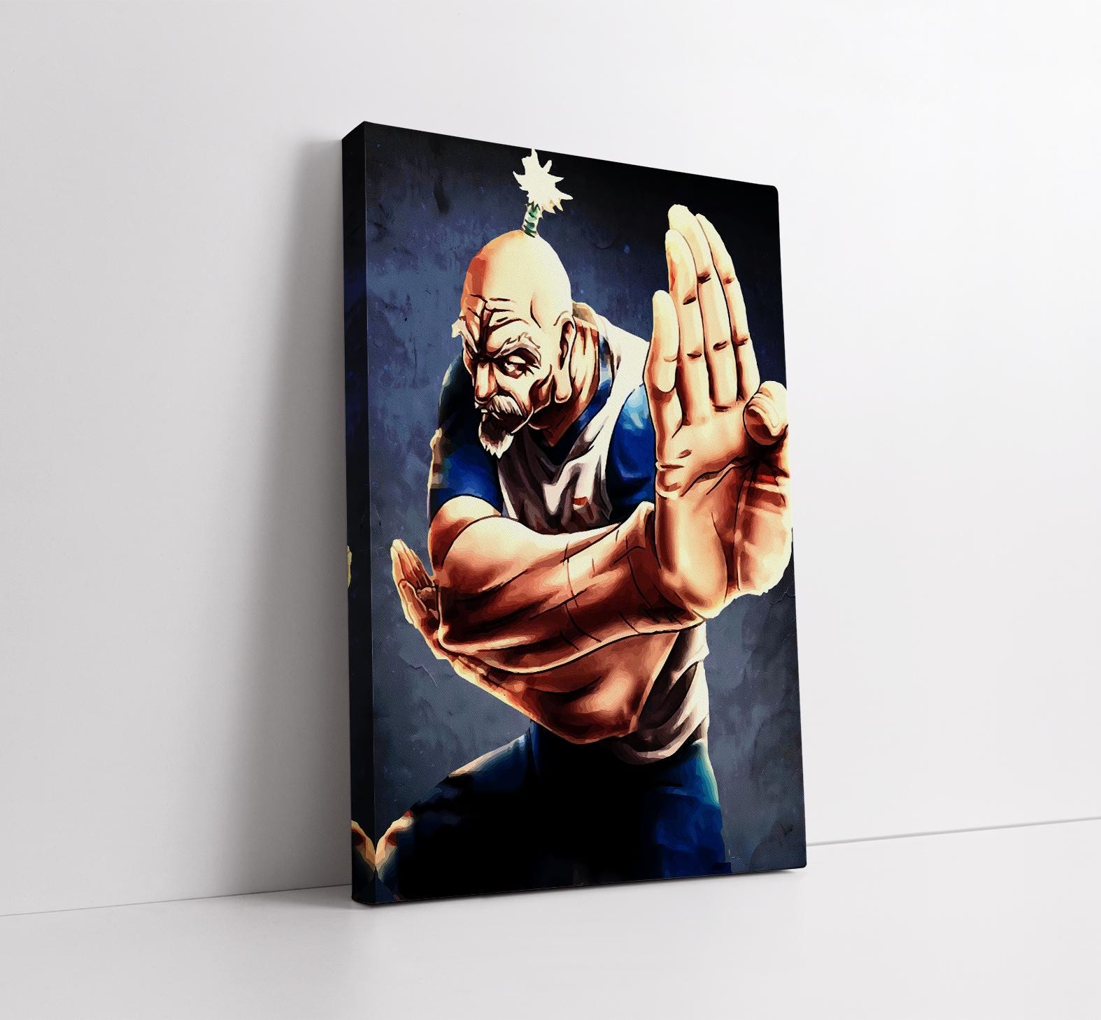 999 Isaac Netero Poster Bleach Anime Animation Canvas Wall Art Man Cave ...