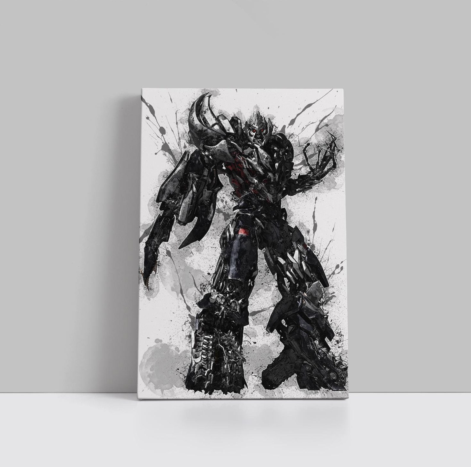 999 Starscream Poster Transformers Movie Canvas Wall Art Animation Man ...